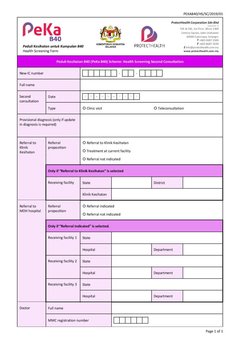 Klang Retiree Complains About Slashed Peka B40 Aid, Lengthy Screening ...